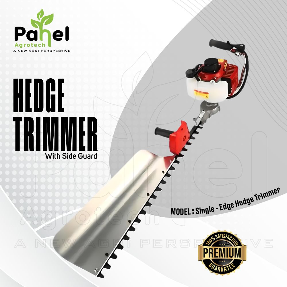 Pahel 26 CC 2 Stroke Hedge Trimmer with Side Guard – Pahel Agrotech